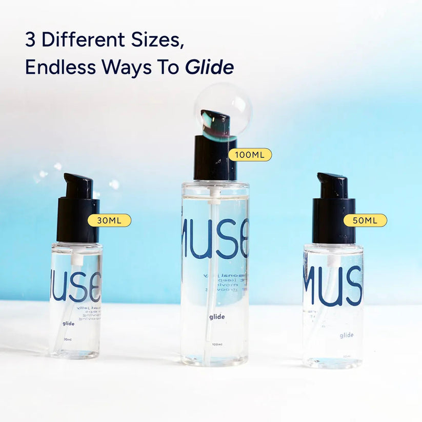 Glide -Water-Based Lubricant With Aloe Extract-MyMuse