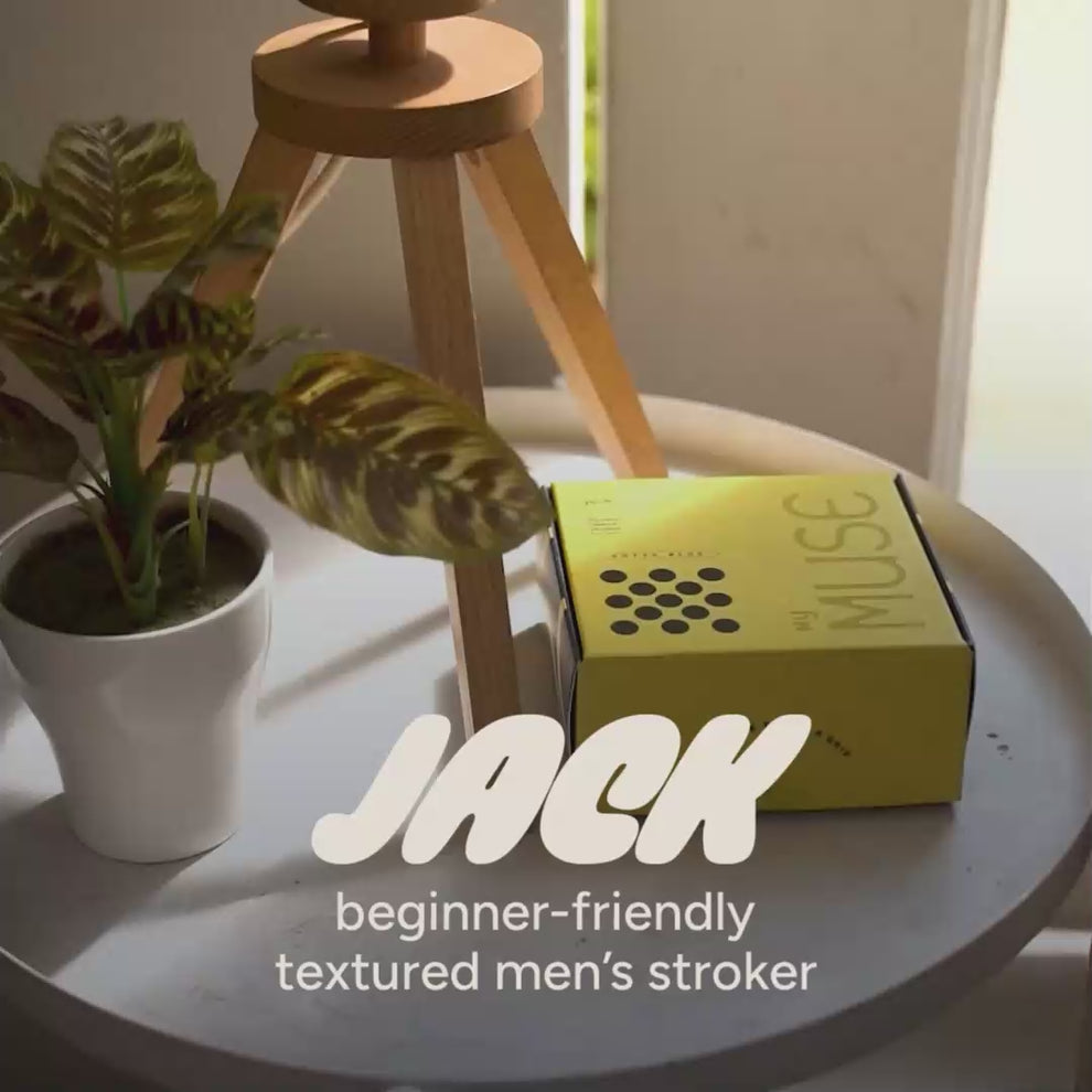MyMuse Jack Pocket Stroker | Compact, Discreet, Textured Fun