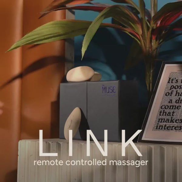 MyMuse Link Remote Controlled Massager | Hands-Free, Dual Use